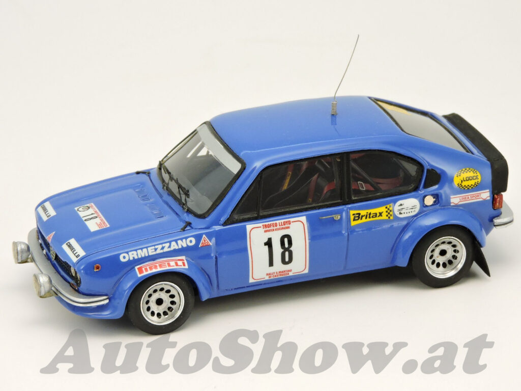 Alfa Romeo Alfasud Ti Group 2, Rally San Martino di Castrozza 1975 ...